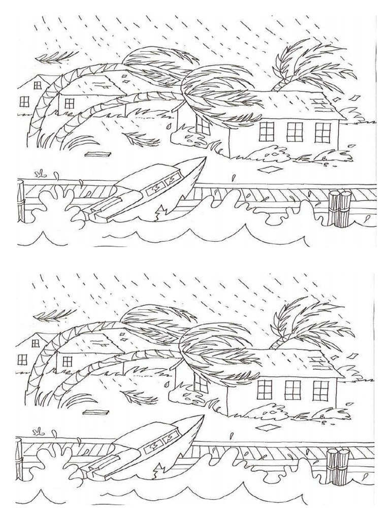 Natural Disaster Coloring | PDF