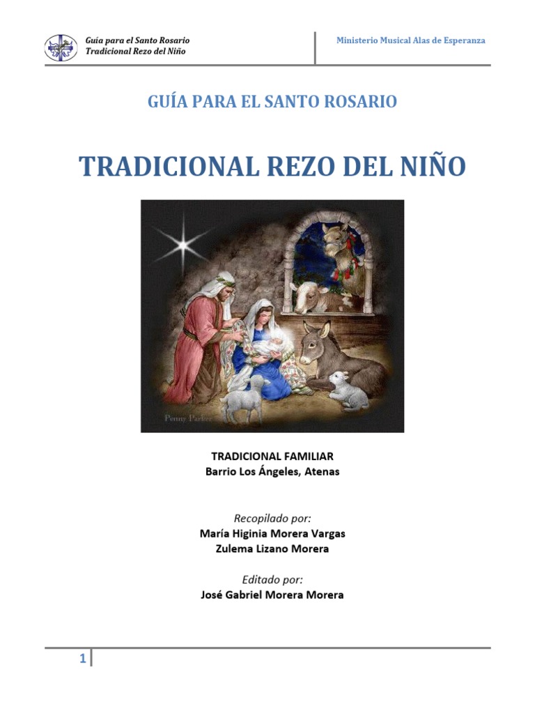 AE - Guía Rezo del Niño | PDF | María, madre de Jesús | orador del Señor