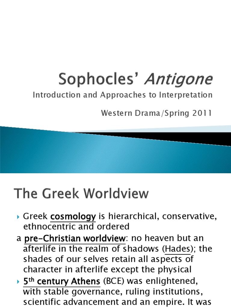 Antigone: Analyzing Tragedy and Themes | PDF | Oedipus | Tragedy