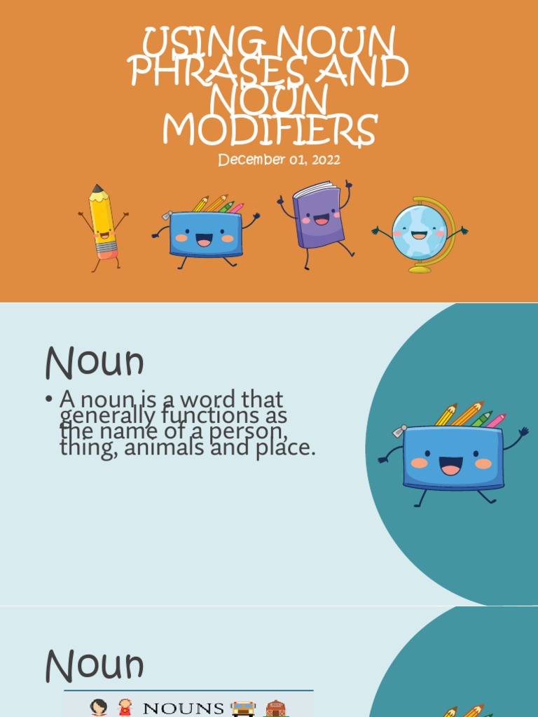 Noun Phrase and Modifiers | PDF