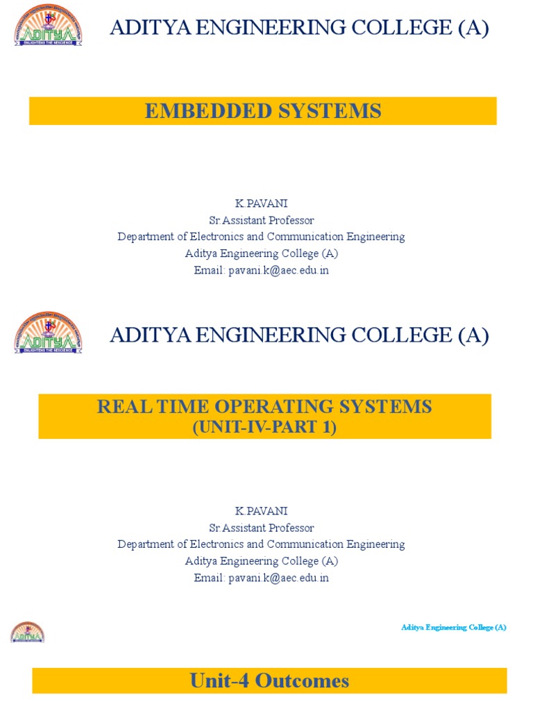 RTOS Fundamentals for ECE Students | PDF | Process (Computing) | Scheduling (Computing)