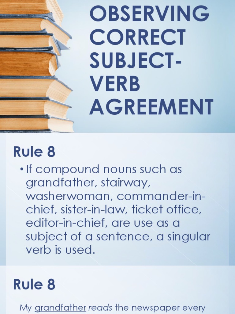 Observing Correct Subject - Verb Agreement | PDF