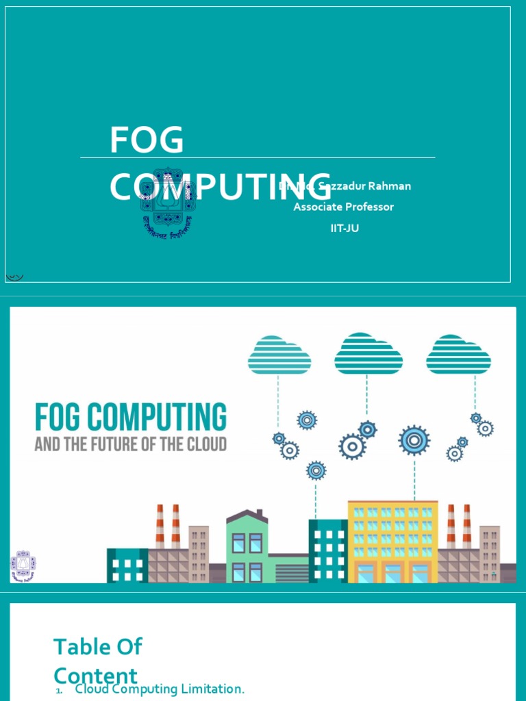 6 - Fog Computing | PDF | Internet Of Things | Cloud Computing