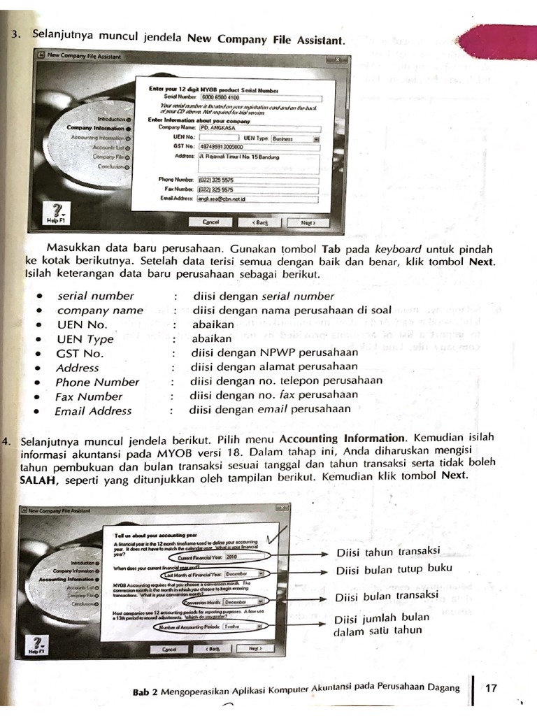 Daftar Akun PD Angkasa | PDF