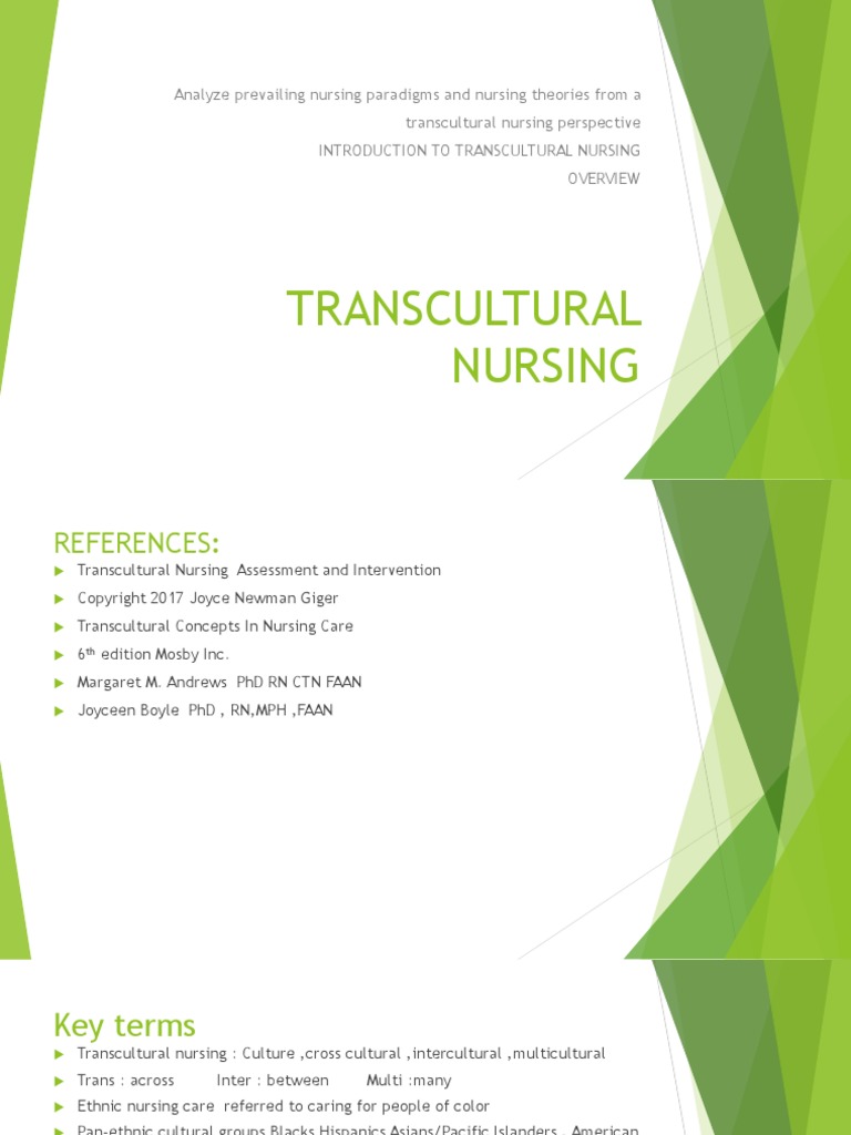 Transcultural Nursing | PDF | Employment | Nursing