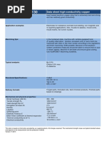 Ampco 18: Technical Data Sheet | PDF | Strength Of Materials | Alloy