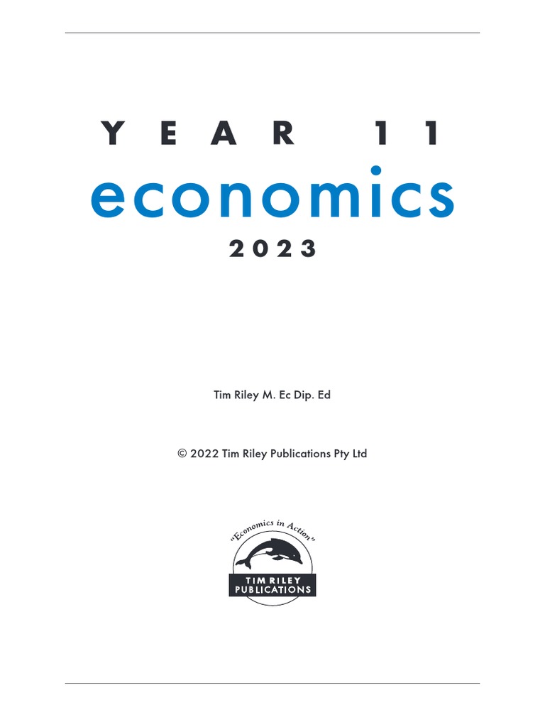 Year 11: Economics | PDF