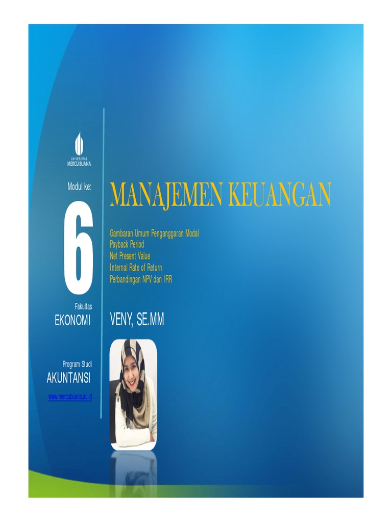 Manajemen Keuangan (TM6) | PDF