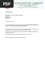 Turn Over Letter Sample | PDF