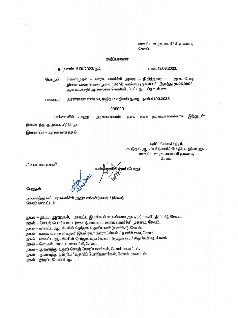 G.O.63 - GeM - Amendment - Order Issued - Reg | PDF