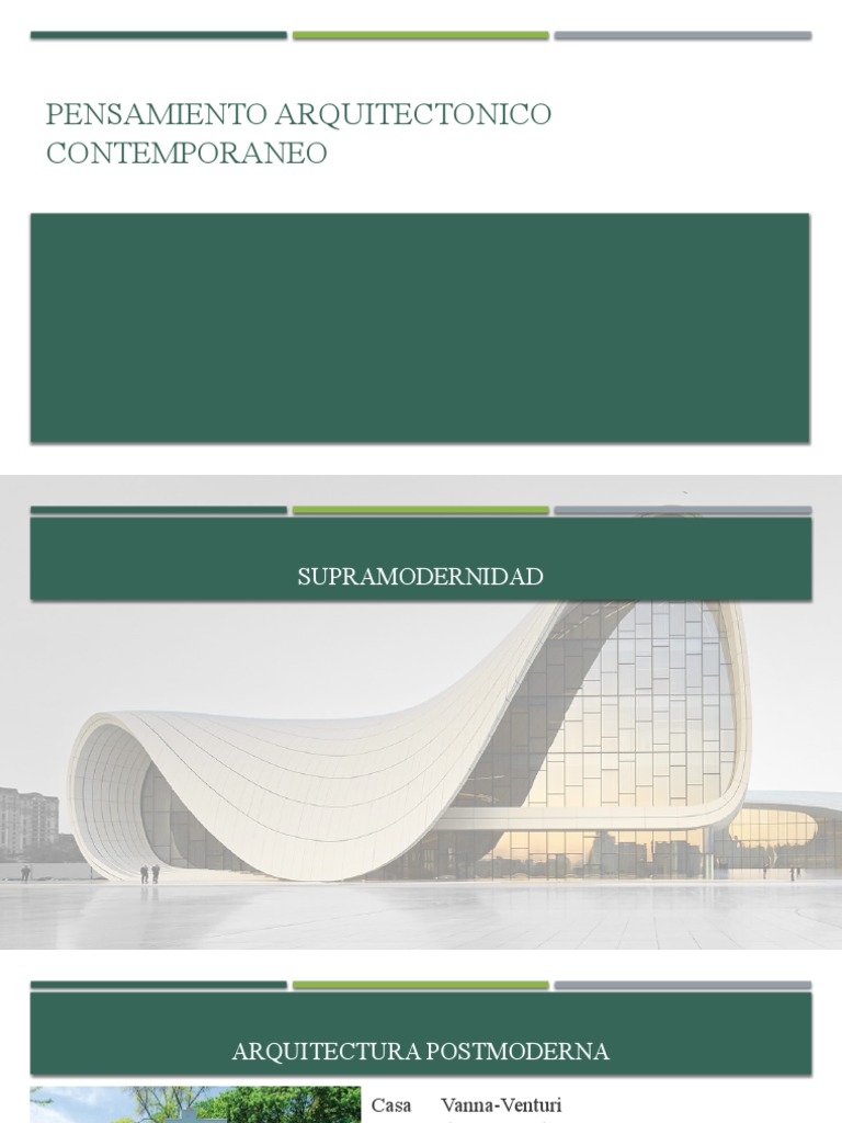 Supramodernidad en Arquitectura Contemporánea | PDF