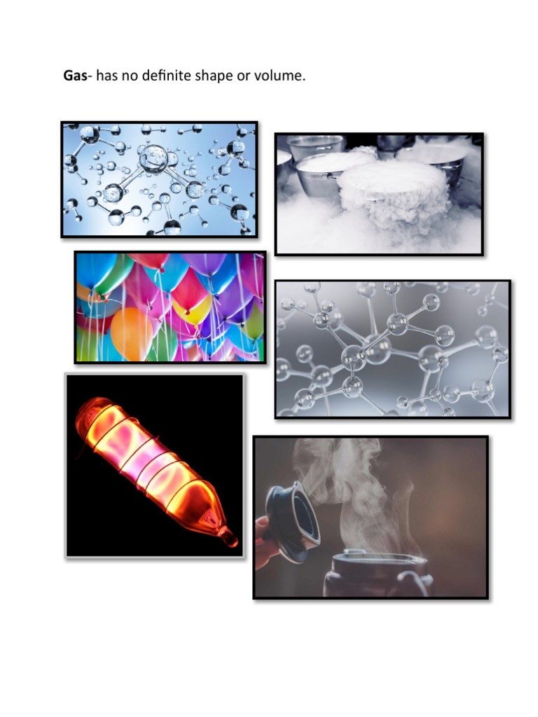 Solid Liquid Gas | PDF