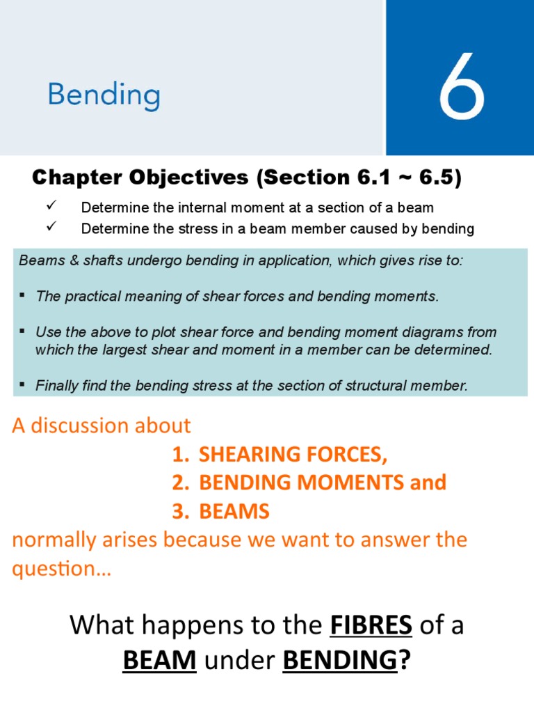 Lecture 8-Shearing Forces and Bending Moments in Beams (DELIVERED) | Download Free PDF | Bending ...