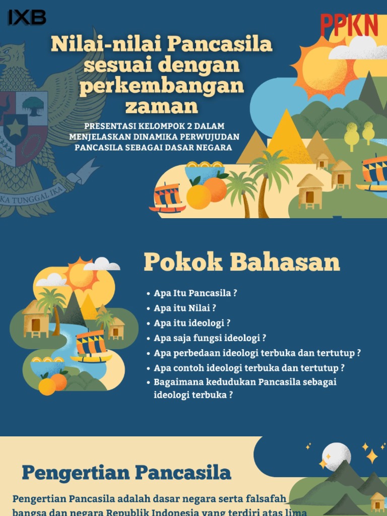 Nilai-Nilai Pancasila Sesuai Dengan Perkembangan Zaman | PDF Nilai-Nilai Pancasila Sesuai Dengan Perkembangan Zaman | PDF