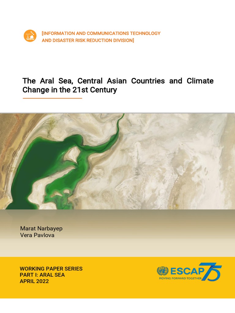 The Aral Sea, Central Asian Countries and Climate Change in The 21st ...