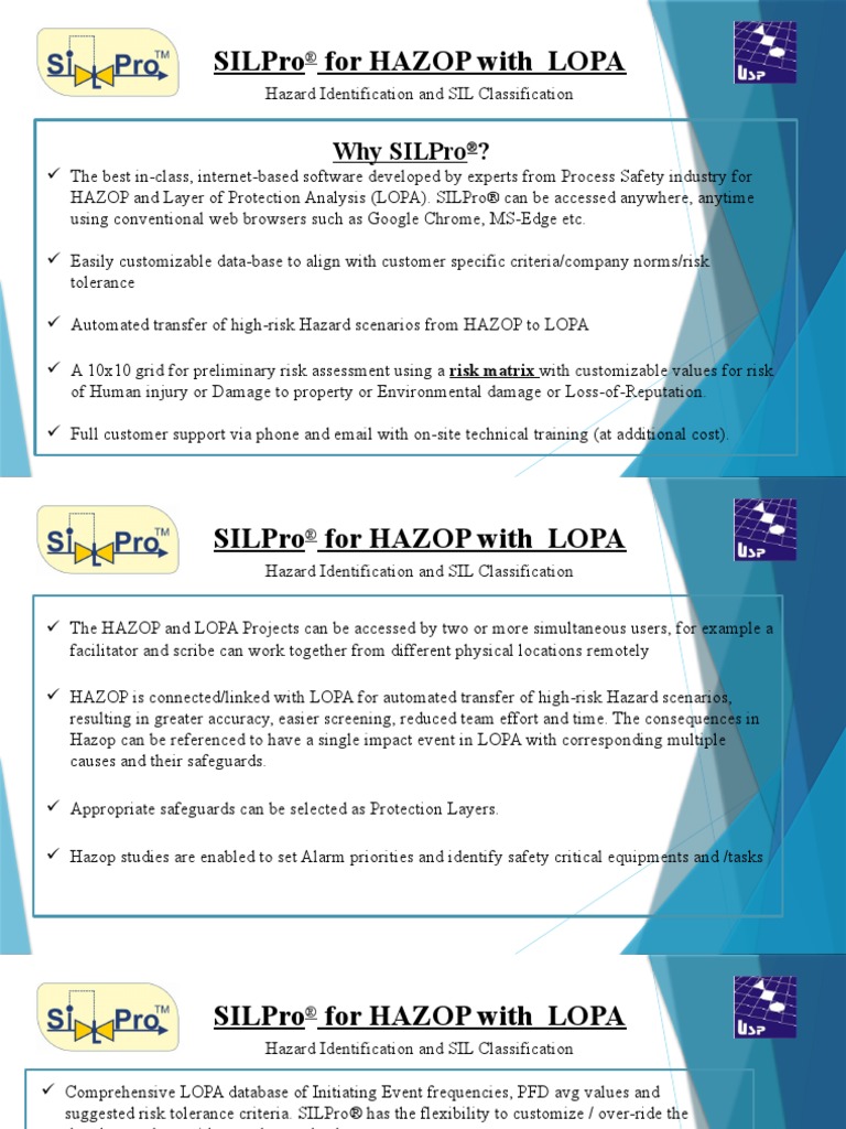 SILPro Presentation | Download Free PDF | Risk | Hazards