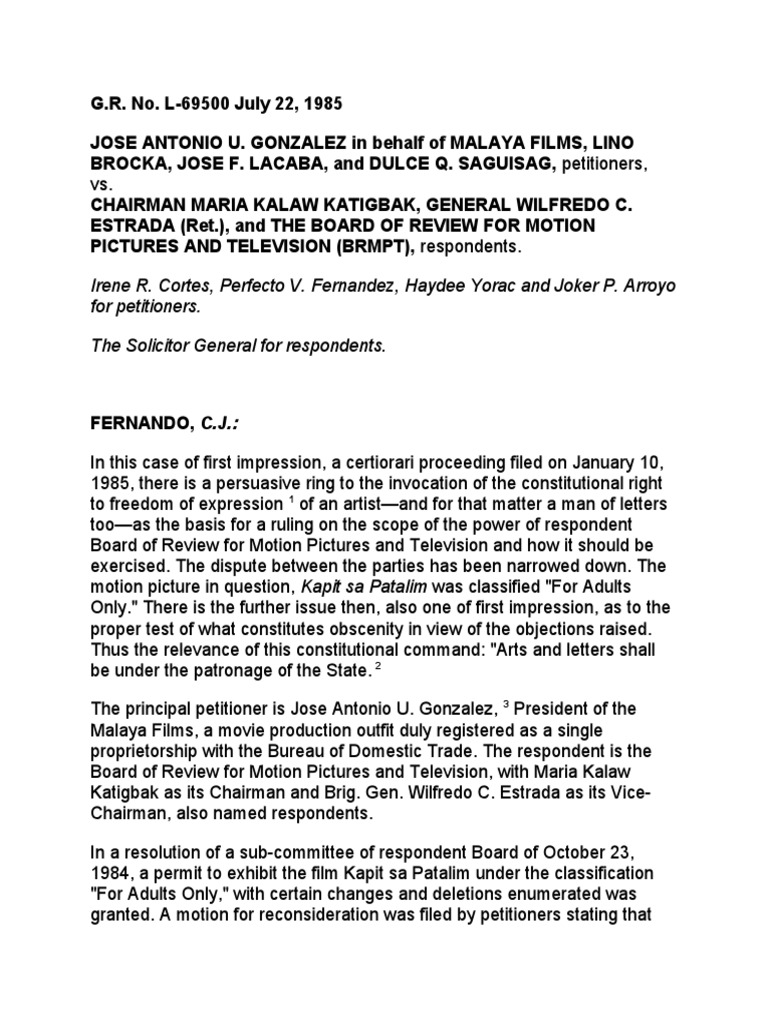 Irene R. Cortes, Perfecto V. Fernandez, Haydee Yorac and Joker P ...