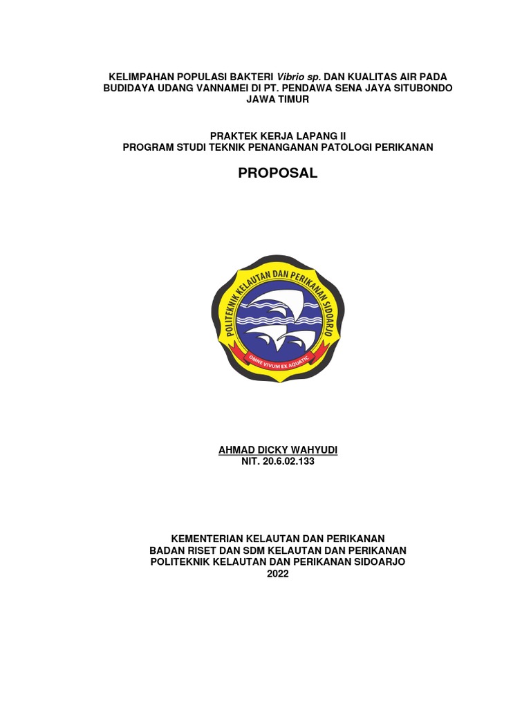 Proposal: Halaman Judul | PDF