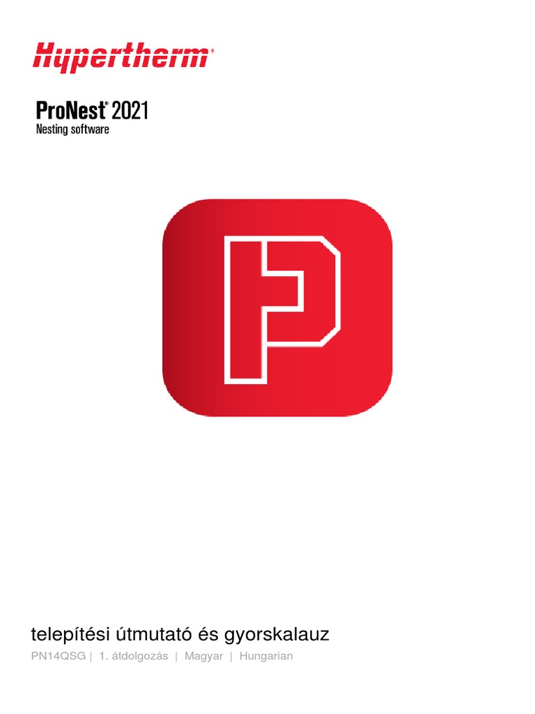 ProNest 2021 Quick Start Guide | PDF