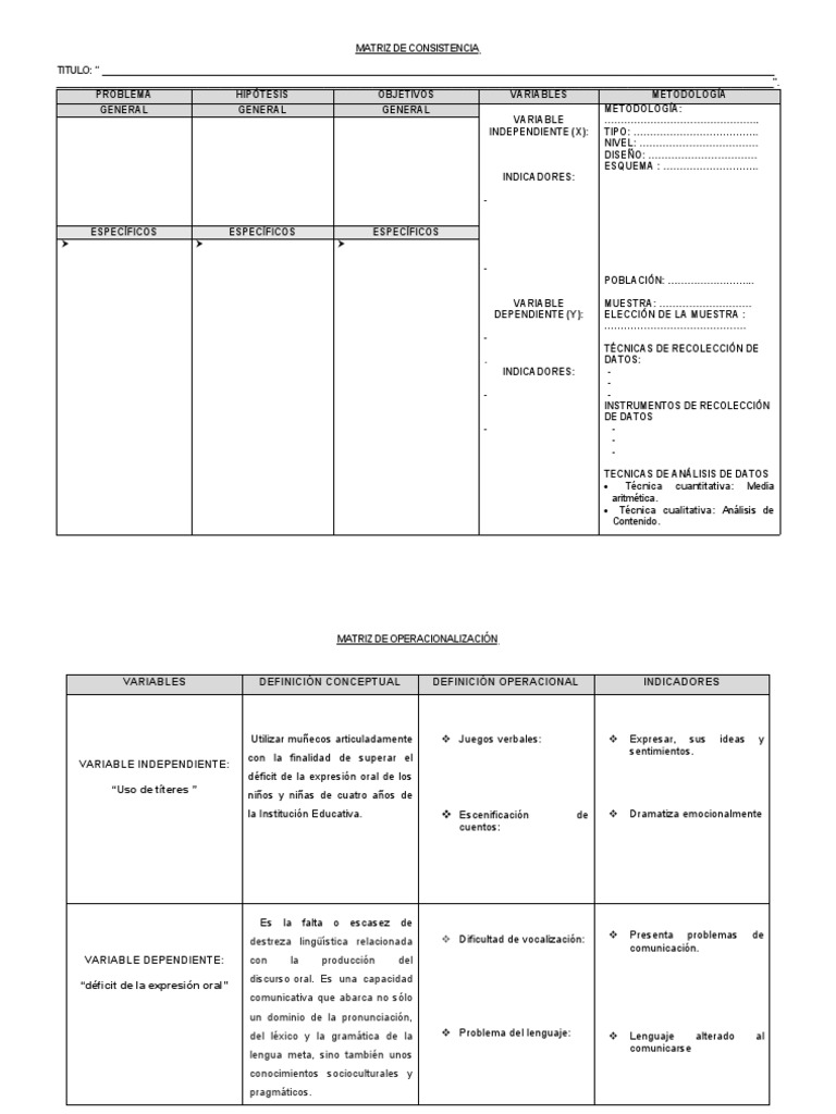 MATRIZ | PDF | Science | Comunicación humana