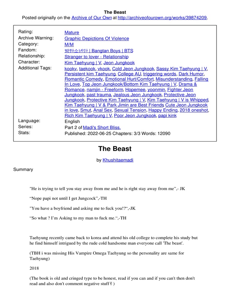 The Beast | PDF