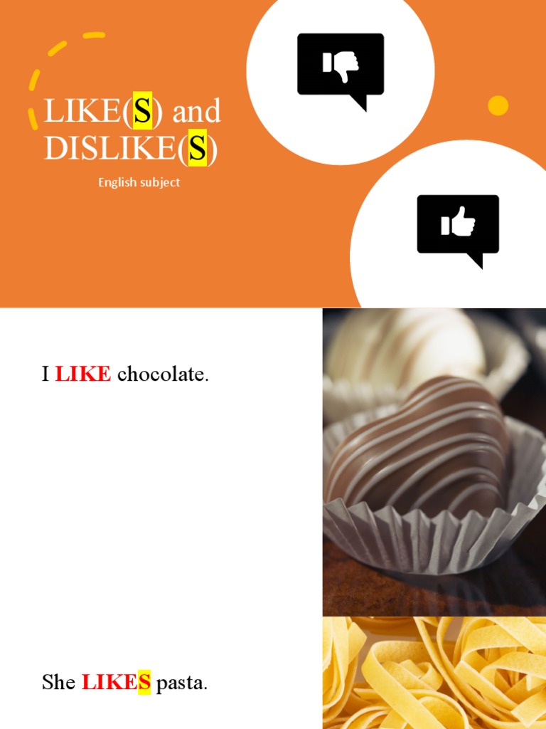Likes and Dislikes | PDF
