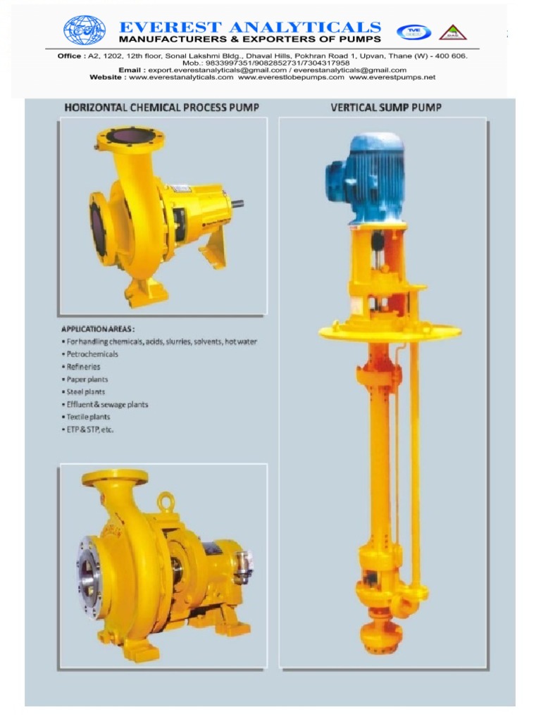 Centrifugal Pump | PDF