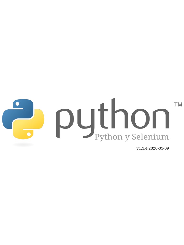 Documentacion Selenium Python | PDF | Gestión de tecnología de la ...