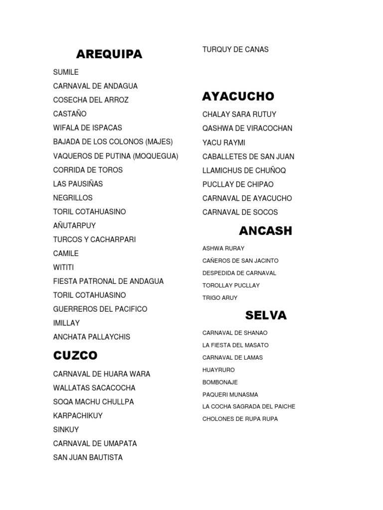 Arequipa Ayacucho: Ashwa Ruray Cañeros de San Jacinto Despedida de ...