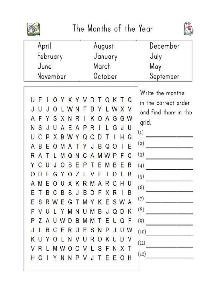 Days and Months | PDF