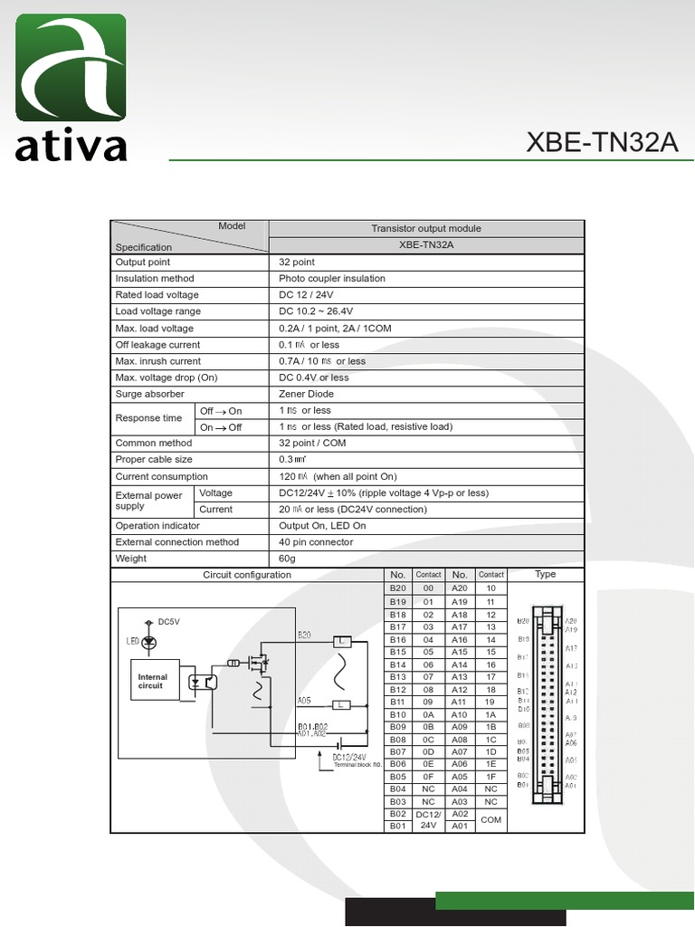 Expansão Xbe-Tn32a 18-08-2011 | PDF