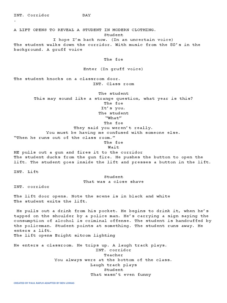 Script To Time Walkers | PDF