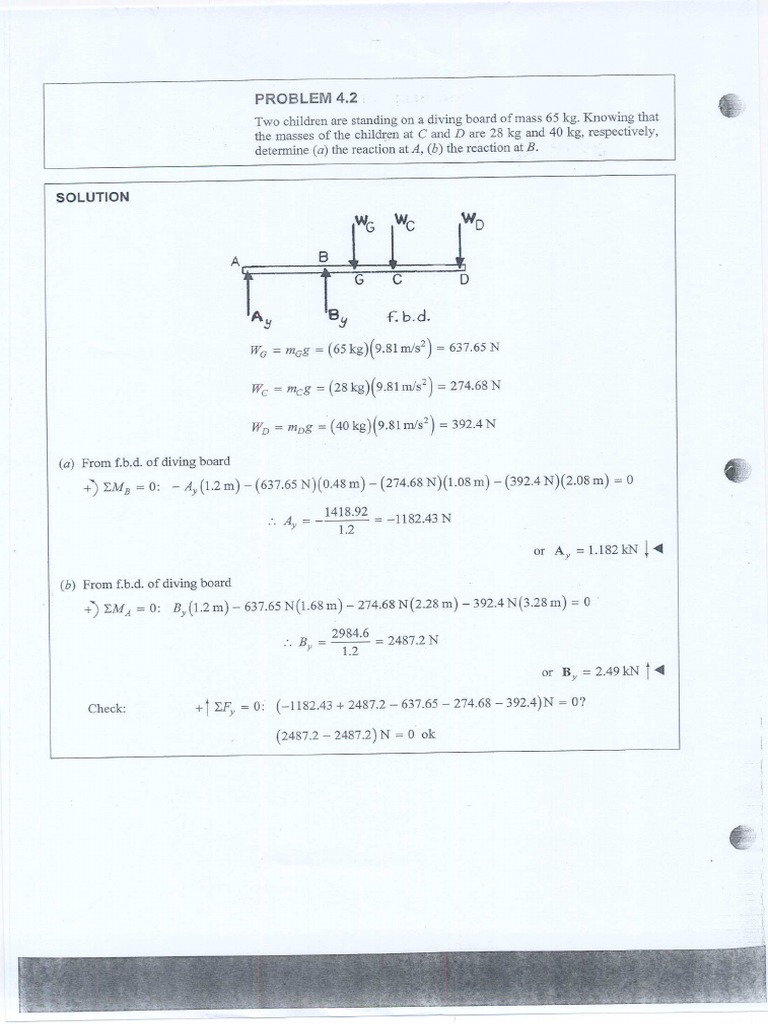 Solved Problem Ch4-1 | PDF Solved Problem Ch4-1 | PDF