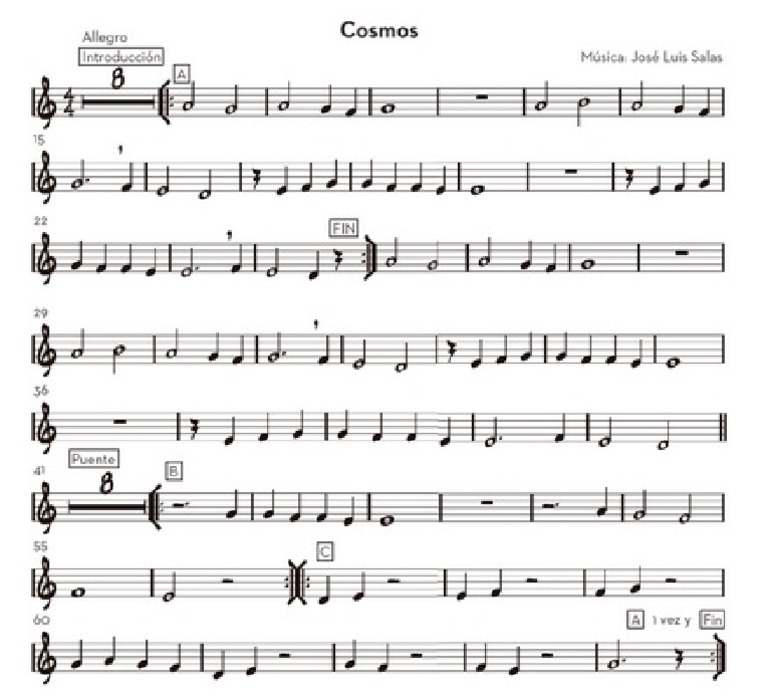 Cosmos Partitura | PDF