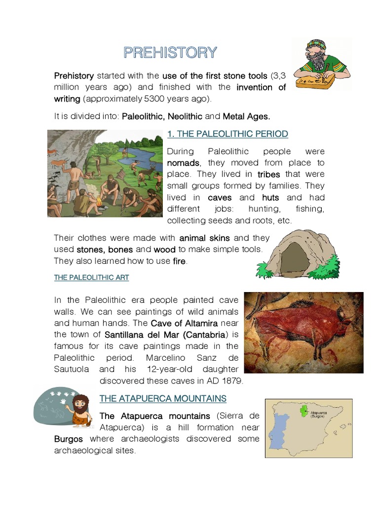 Prehistory Summary | Download Free PDF | Neolithic | Paleolithic