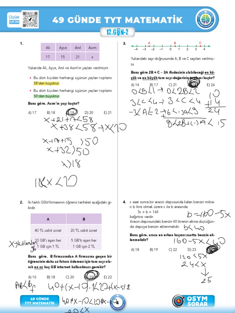 12G - N - 02 - 49 G - Nde Tyt Matemat - K | PDF