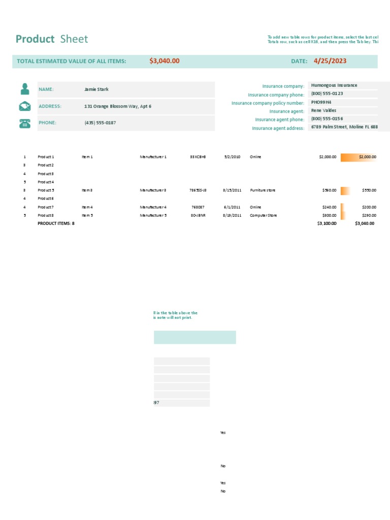 Sell Sheet Template 30 | Download Free PDF | Computing