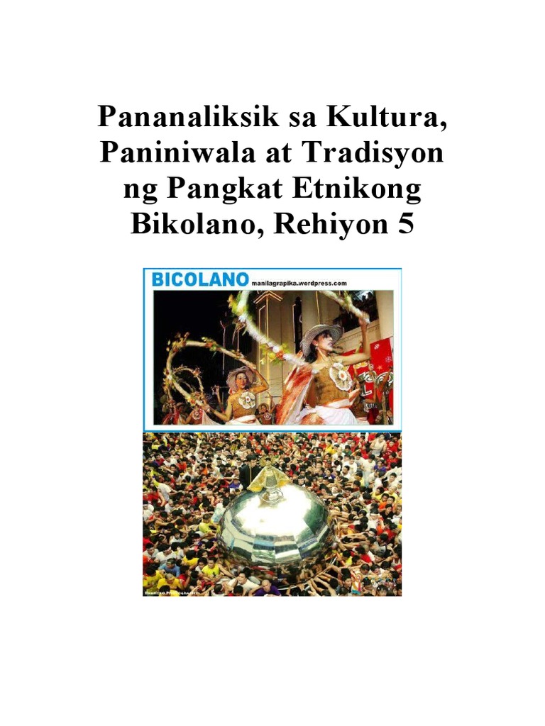 Pangkat Etnikong Bikolano | PDF