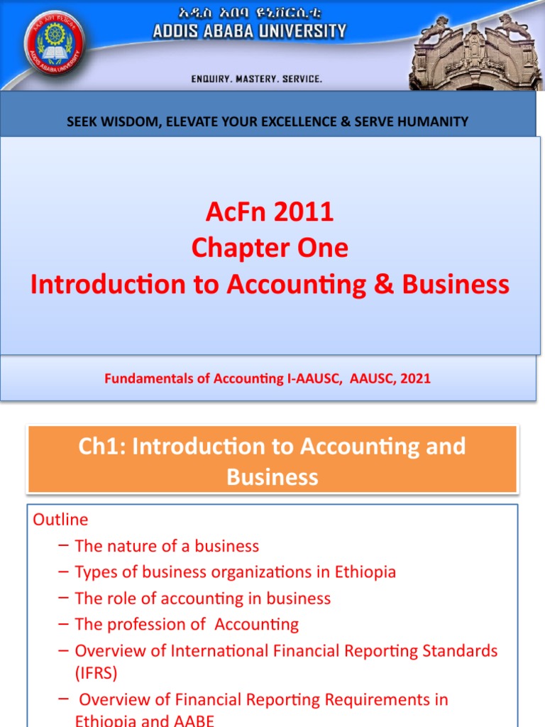 AcFn 2011 CH 1 FC Final | PDF | International Financial Reporting ...