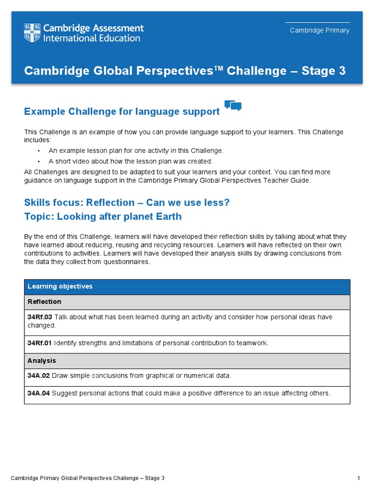 Challenge - Stage 3 - Can We Use Less - Example Language Support ...