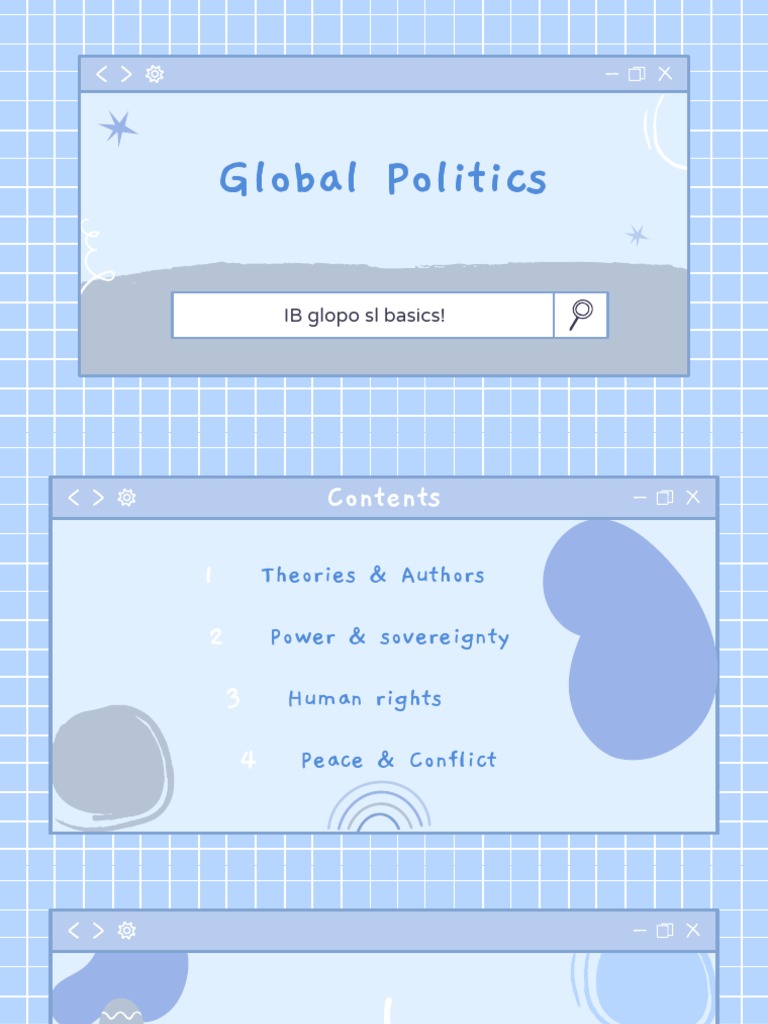 Glopo Basics | Download Free PDF | Human Rights | Just War Theory