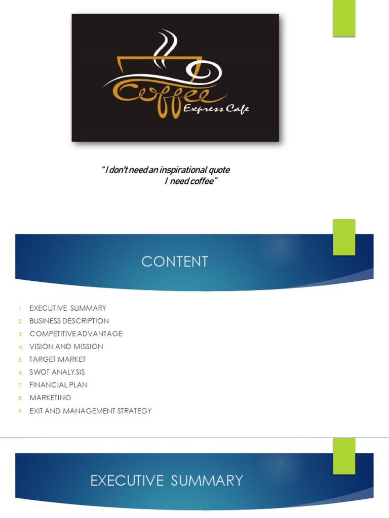 Coffee Business | PDF | Coffeehouse | Marketing
