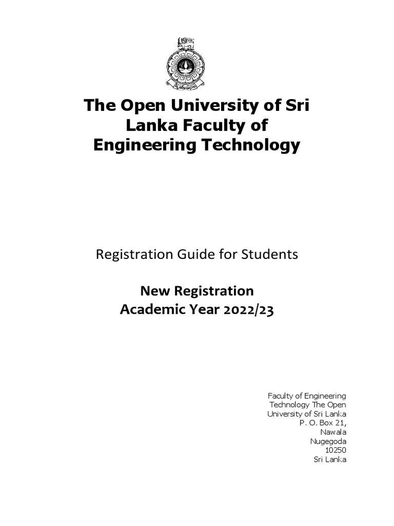 New Ousl Guid | PDF | Engineering | Mechanical Engineering