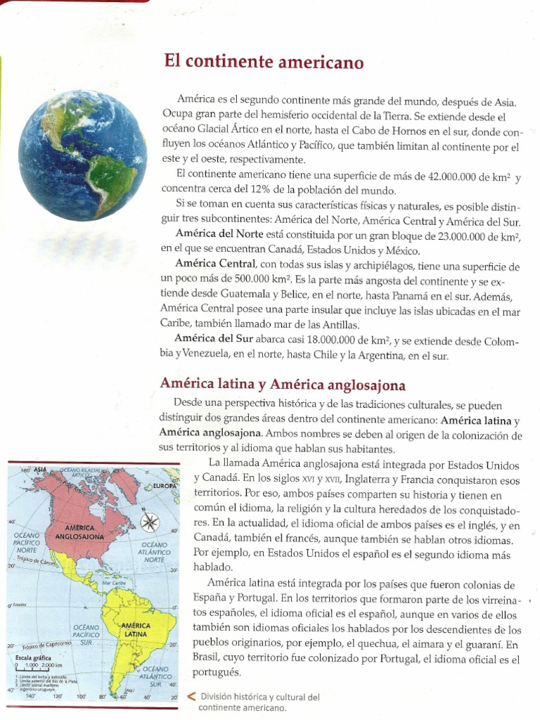 El Continente Americano | PDF