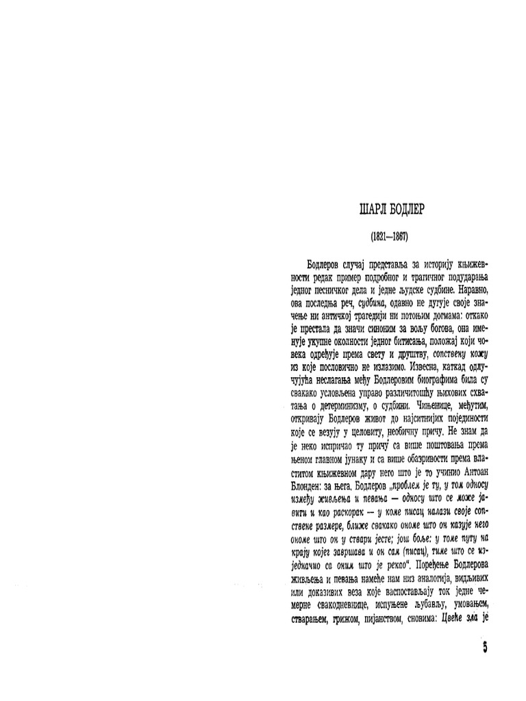 Sarl Bodler - Cvece Zla | PDF