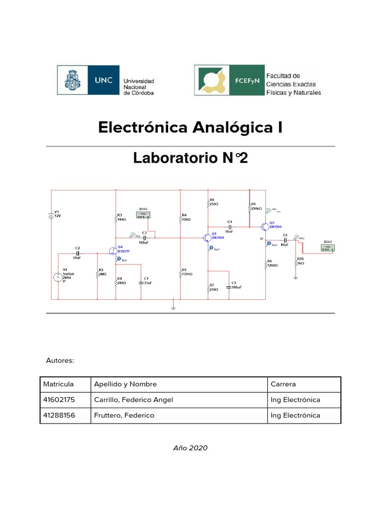 Diseño de Amplificador BIFET Multietapa | PDF | Amplificador | Resistor