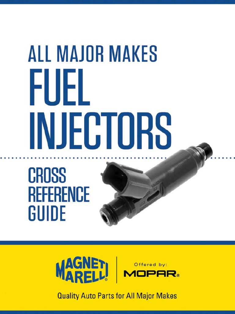 ACDelco Fuel Injector Cross Reference Guide | PDF | Vehicle Technology ...