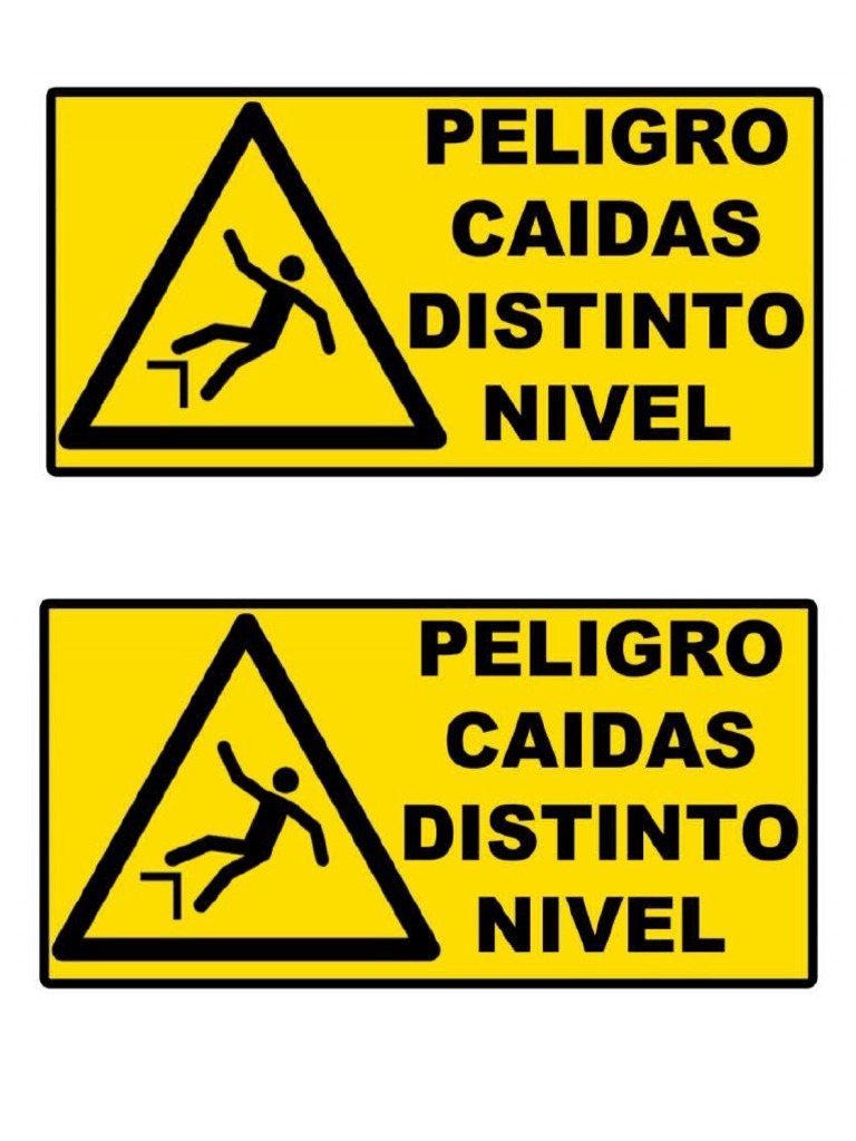Caida A Distinto Nivel | PDF