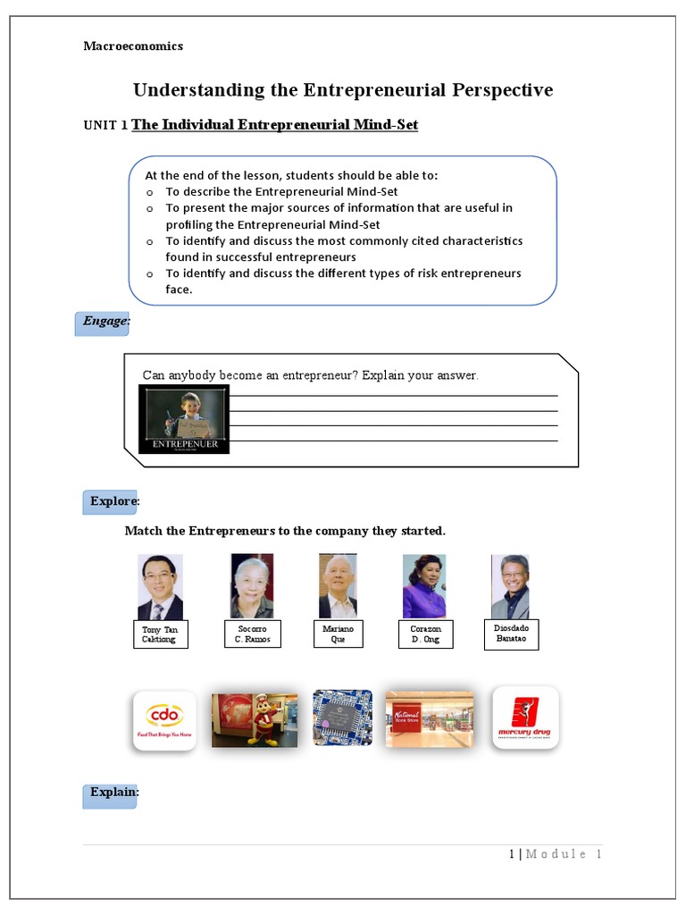 MODULE 3 unit 1 | PDF