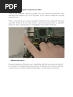 Assembling and Disassembling A System Unit | PDF | Screw | Electrical Engineering